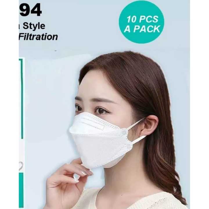 KF94 Mask (4 Layer Protection 3D KF 94 Mask) - 10 Pcs Per Pack | Daraz.com.np