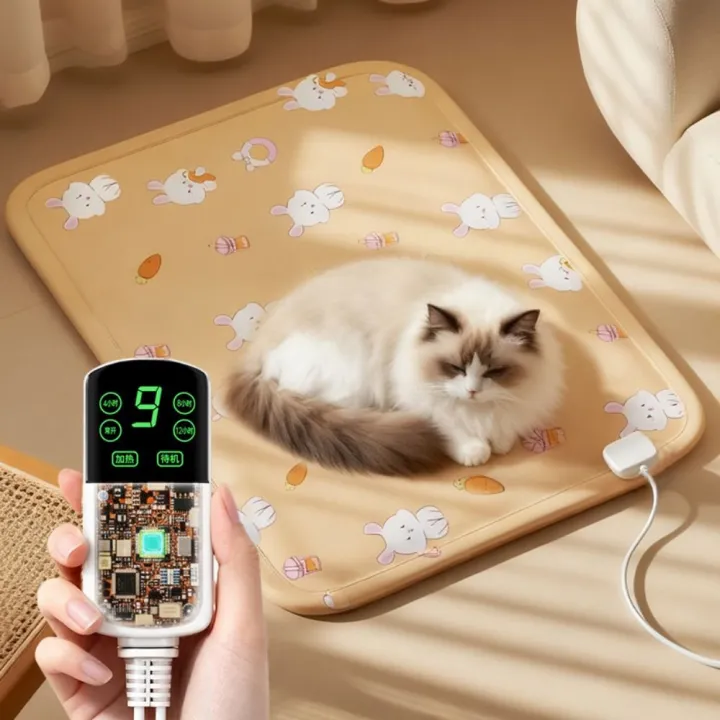 Heating Mat Waterproof Pet Electric Blanket Anti-scratch Thermostat ...