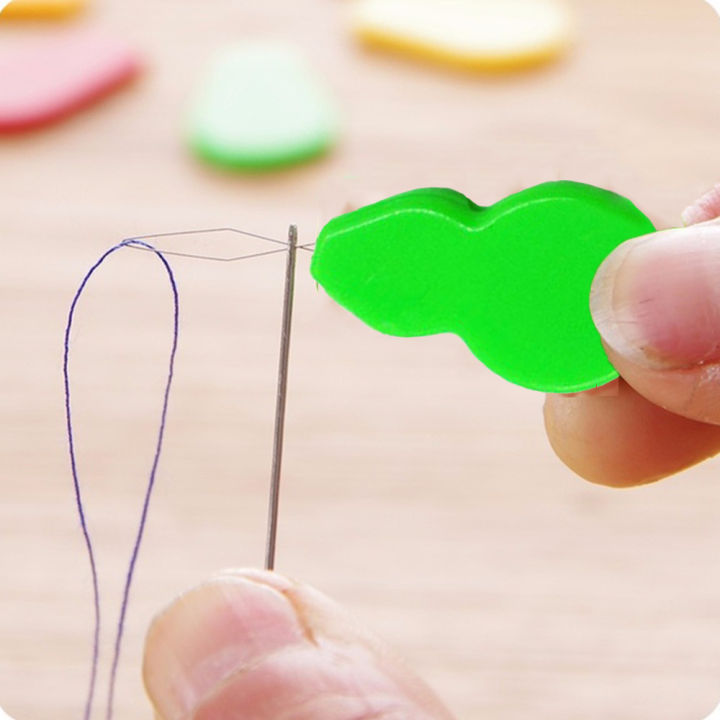 10/50/100pcs Home Bow Plastic Stitch Insertion Sewing Tool Hand Machine ...