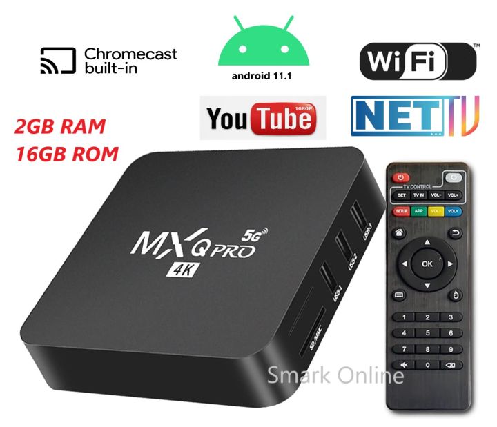 2+16 GB Android Tv Box, NetTv, YouTube, Pikashow, CricFy Tv | Daraz.com.np