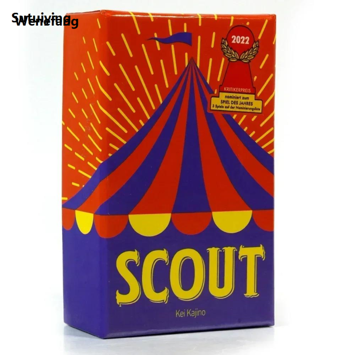 Wenefang Sutuiying Scout Card Game Double Language Search Circus 【2025 ...