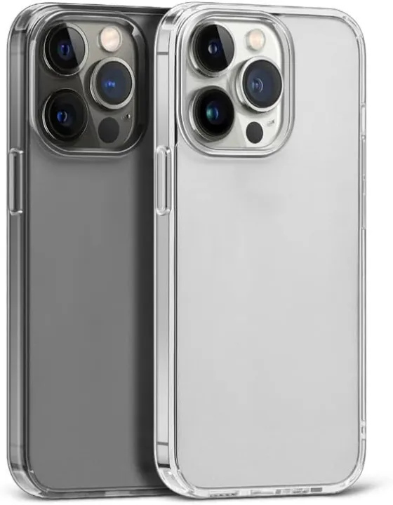 Berlia Impact Protection Back Transparent Silicone Case Compatible with ...