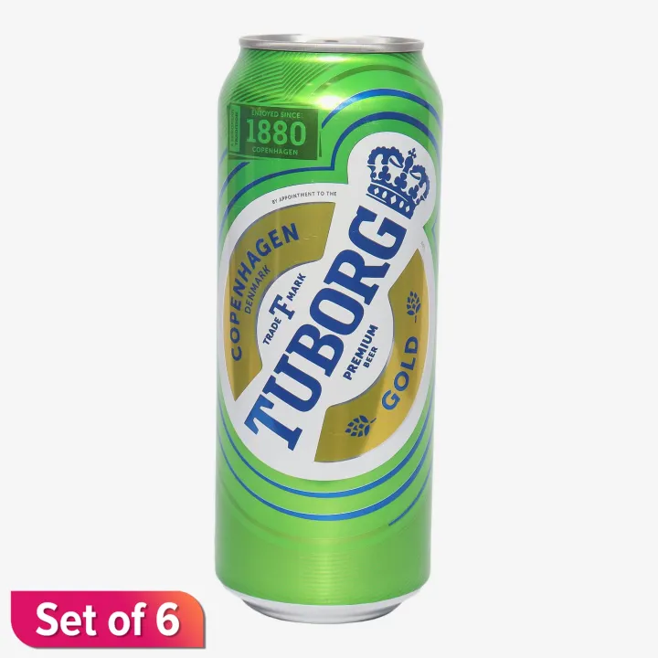Tuborg Can Beer 500 Ml Set Of 6 | Daraz.com.np