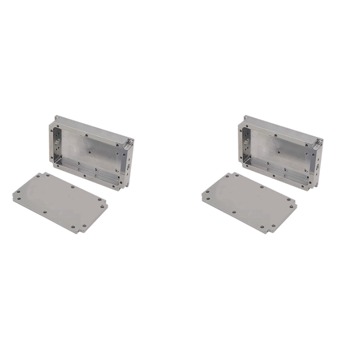 2X Aluminum Case Shielded Box Housing RF Box Signal Dissipation SMA ...