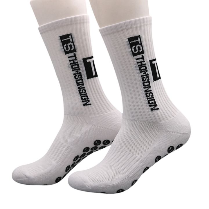 Antiskid Football Socks Men's Friction Pad Middle Tube Running Ice and ...