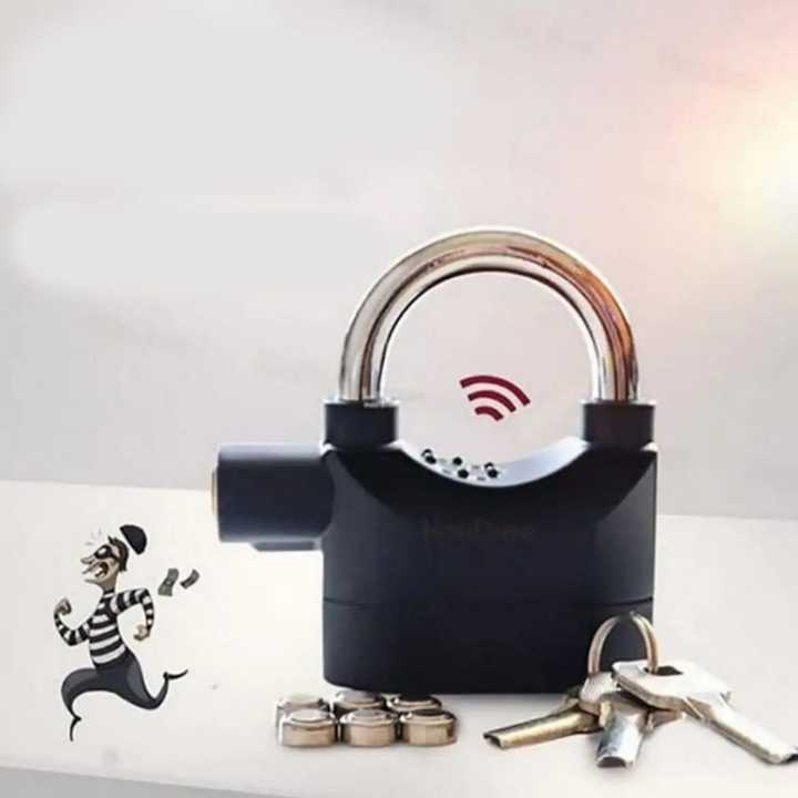 Anti Thief Security Alarm Lock For Home and 2 Wheelers | Daraz.com.np