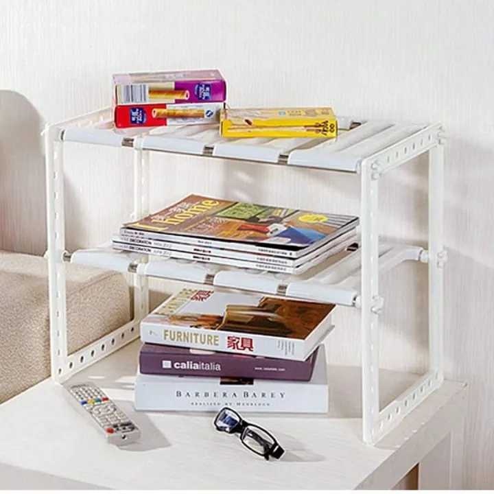 Multifunction Two Layers Space Arrangement Frame Adjustable kitchen ...
