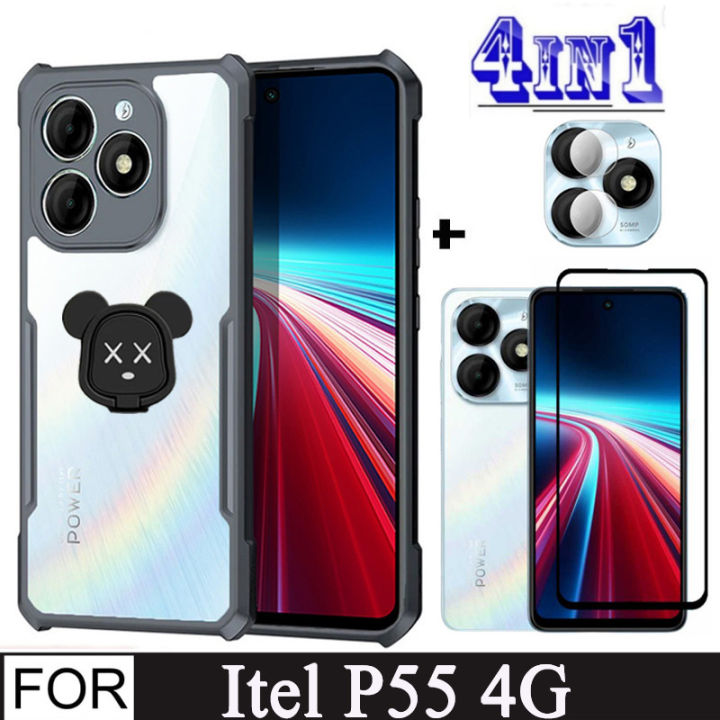 Itel P55 4G Shockproof Phone Case for itel P55 4G 5G S23 A70 4G Power ...