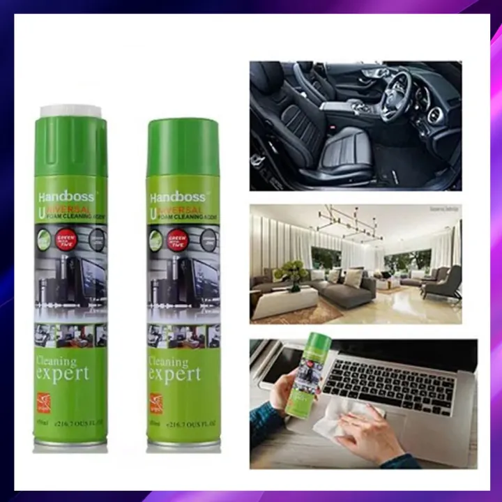 Handboss Shoes Cleaner, Car Cleaner, Electronic Cleaner Universal Foam ...
