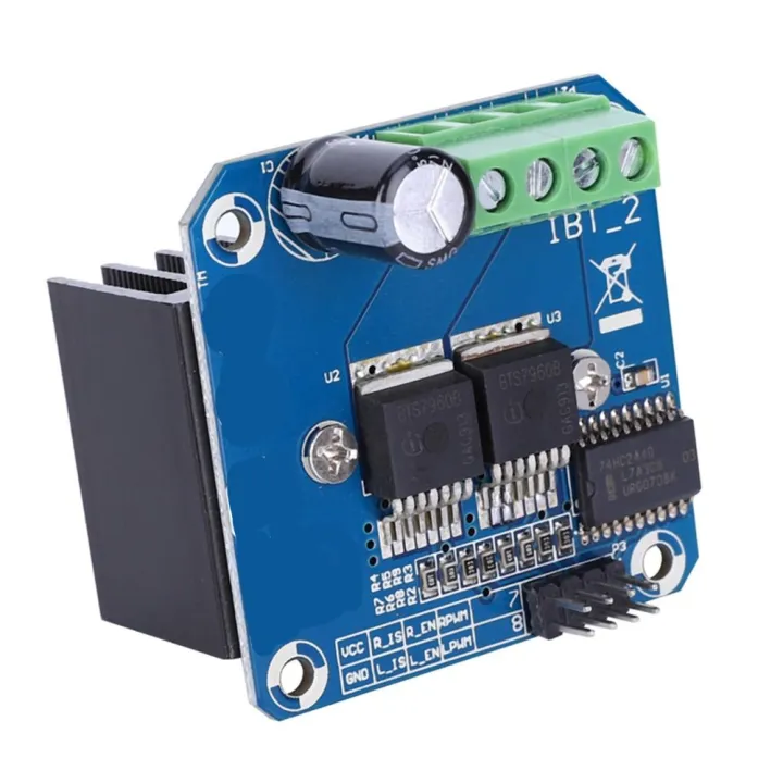Driver Module BTS7960 Motor Drive Module 43 A Dual H-bridge BTS7960 43A ...
