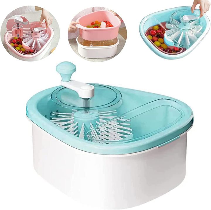 Fruit and Vegetable Cleaning Machine, Fruit Cleaner Device with Full ...