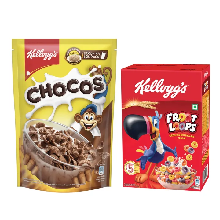 Kellogg Chocos and Froot Loops Combo Pack | Daraz.com.np