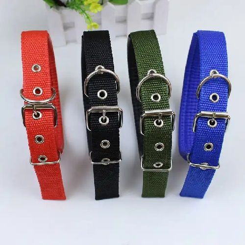 Puppy Dog Belt Soft Nylon Padded Collar with Pin-Buckle, Suitable for ...