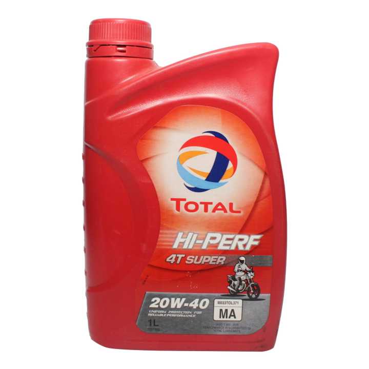 Total Hi-Perf 4T Super Engine Oil-1 Litre | Daraz.com.np