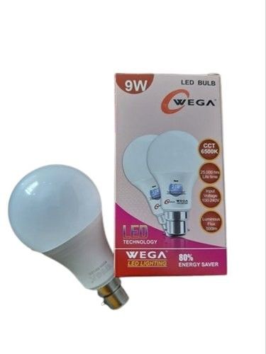 9W B22 WEGA Led Bulb 80% Energy Saving Daylight - White 9 watt | Daraz ...