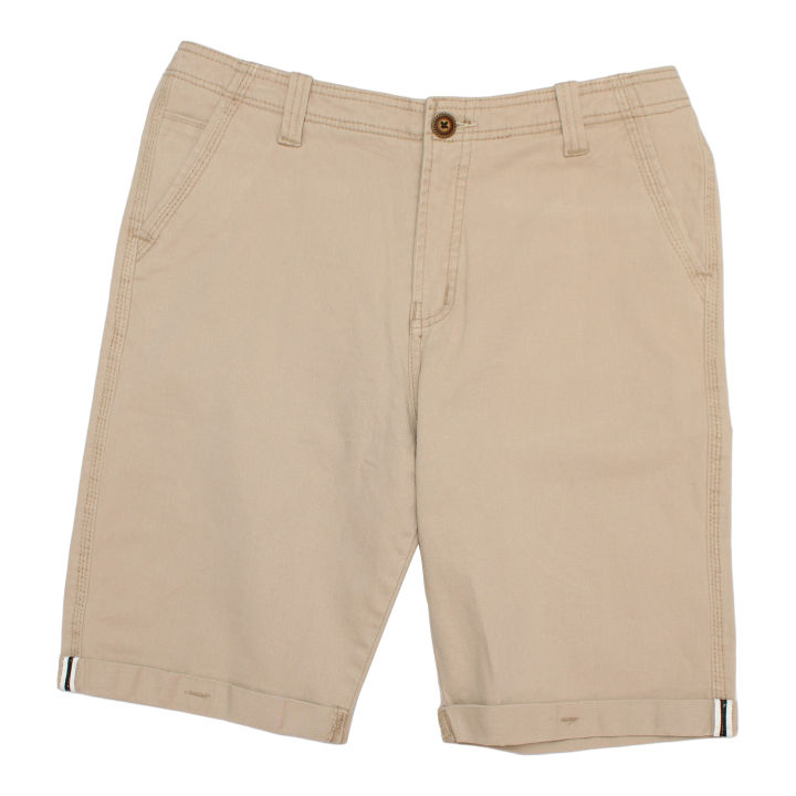 Cream Cotton Plain Design Half Pant For Men | Daraz.com.np