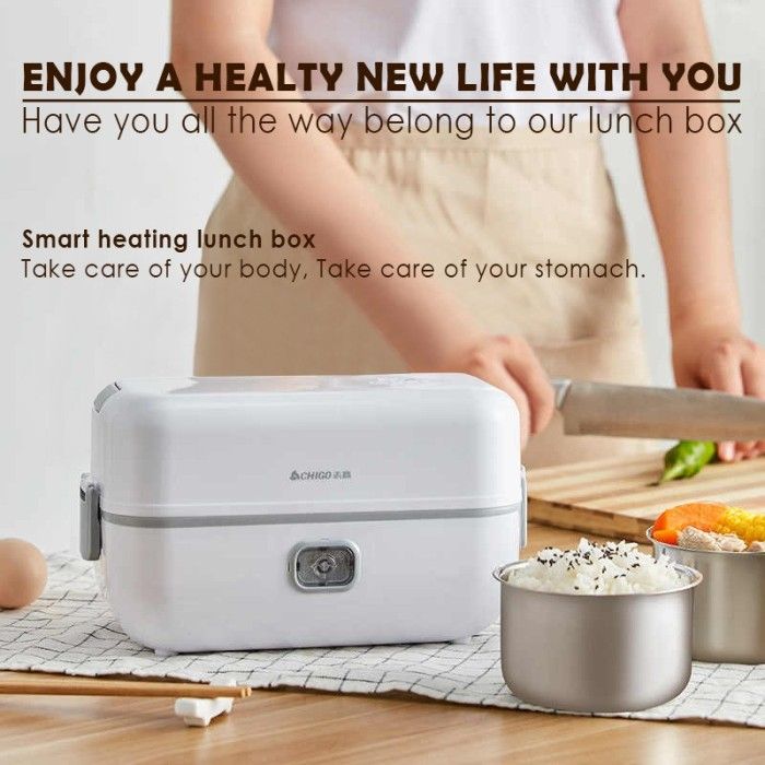 Cooking Lunch Box With 2 Liners Food Grade Stainless Steel, Lunch Case ...