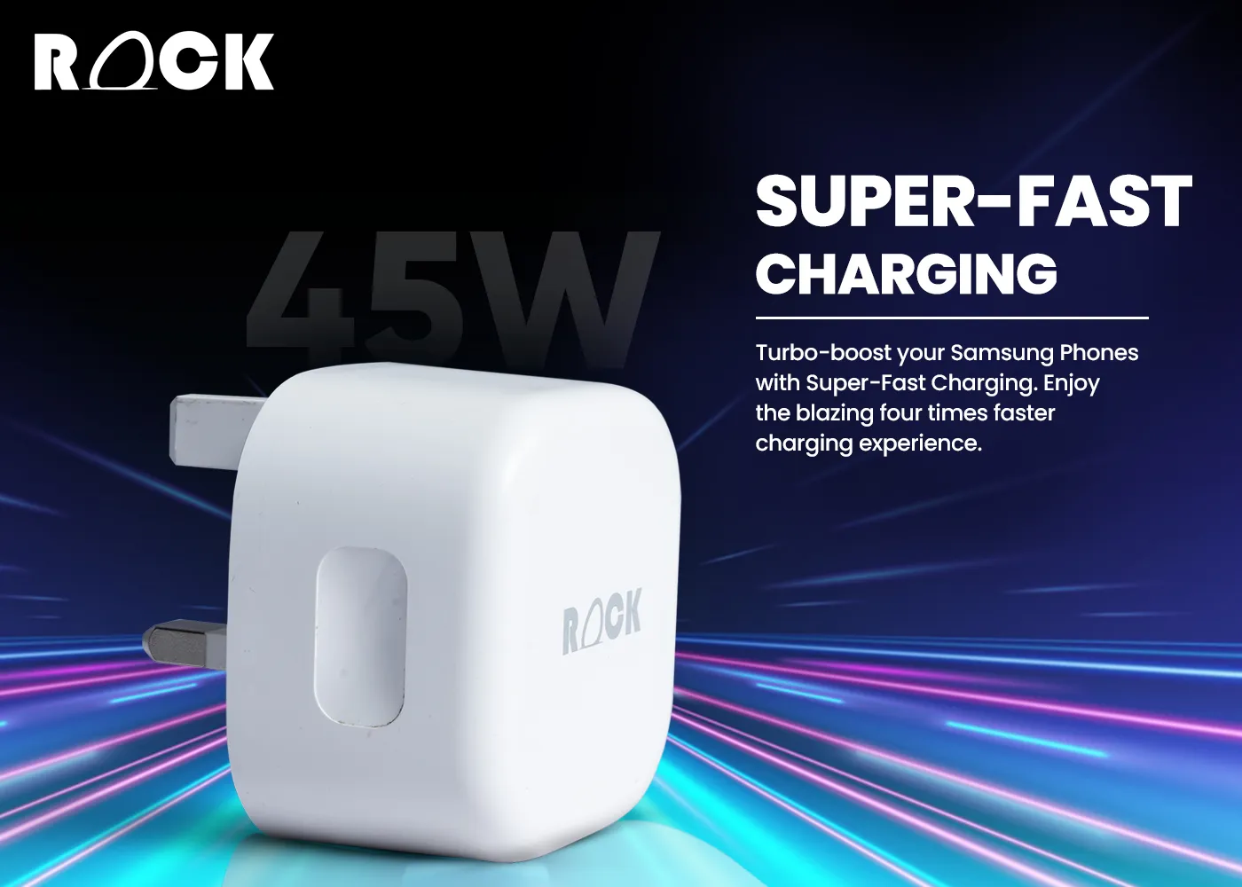 Rock Gan Charger 45w | Jeevee