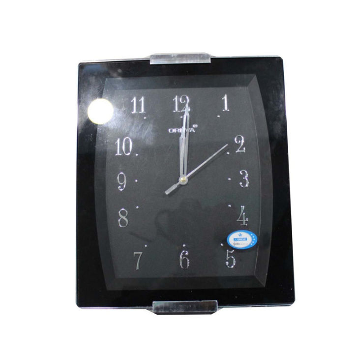 Black Wall Clock 1207 7.5x9" | Daraz.com.np