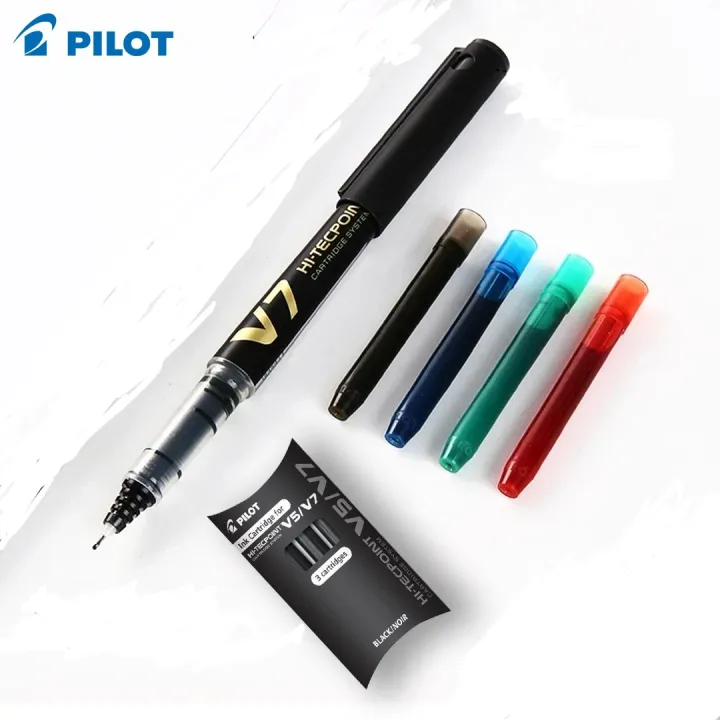Pilot V7 Techpoint Pen With Rechargeable Cartridge System | Daraz.com.np