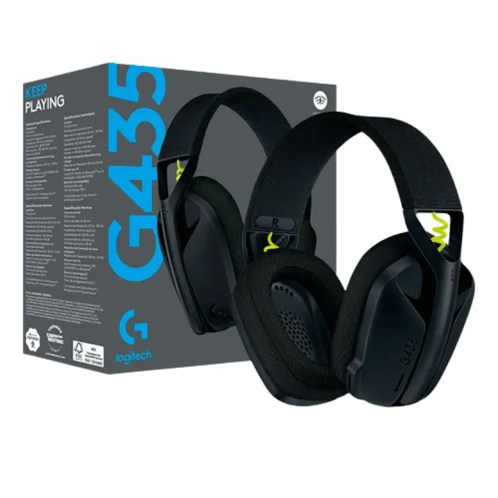 Logitech G435 Bluetooth & Wireless Gaming Headset | Lightspeed Wireless ...