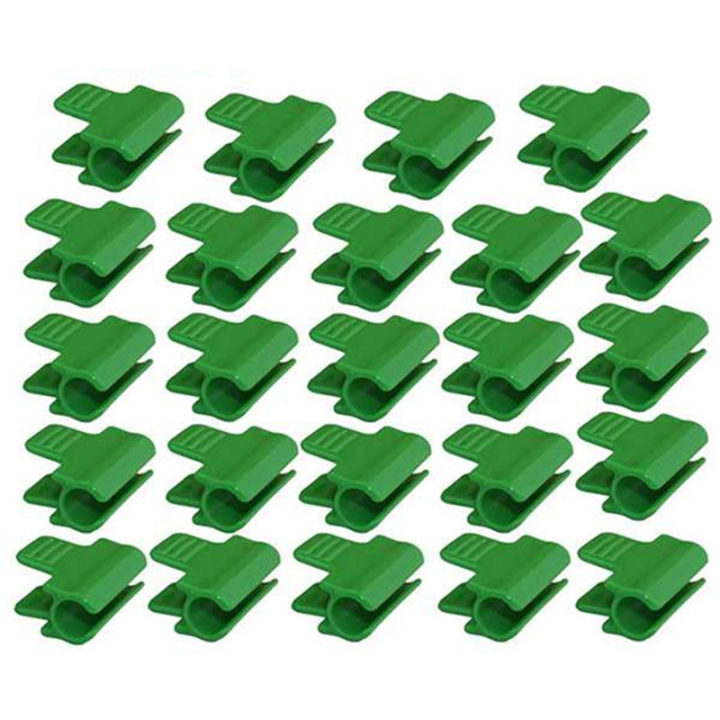 48 Greenhouse Pipe Clips Plant Cover Mesh Tunnel Hoop Clips Anti-Frost ...