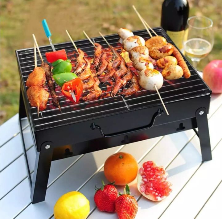 Portable Stainless Steel Barbecue Pits Mini Portable Barbecue Grill ...