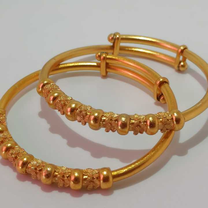 Panchadhatu Ball Bala( Nepali Bangles) 2pcs | Daraz.com.np
