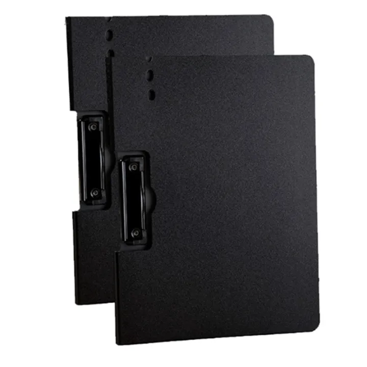 A4 Foldable Clipboard Plastic Clipboard Folder with Cover, Non-Punch ...
