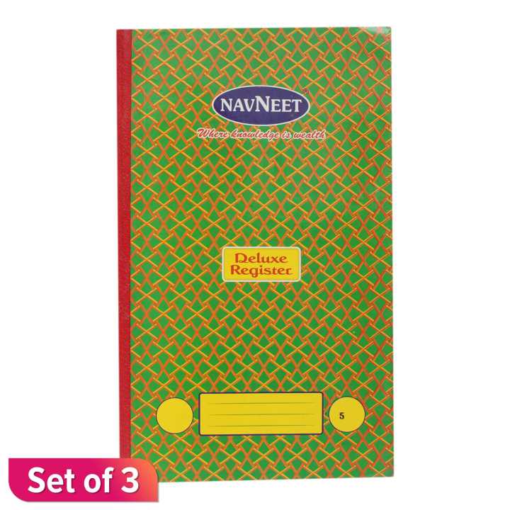 Navneet Register No 6 Set Of 3 | Daraz.com.np