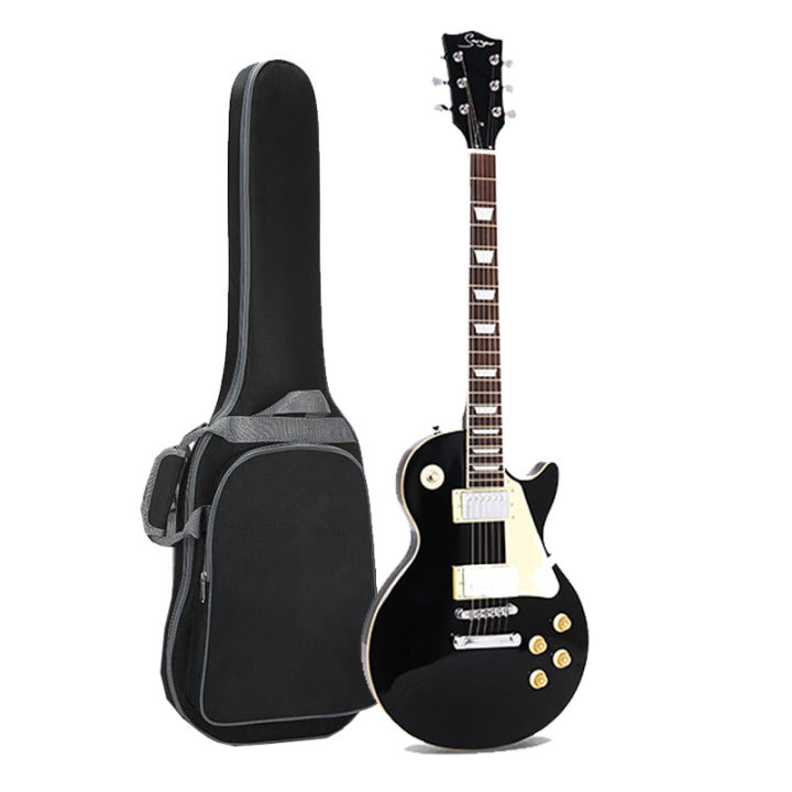 Smiger LG9 Les Paul Electric Guitar with Bag, Black | Daraz.com.np