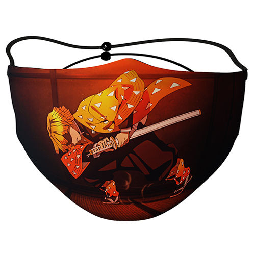 Zenitsu Demon Slayer Mask Face Mask , 5 Layers Mask | Daraz.com.np