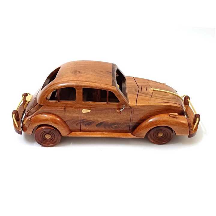 Hand Carved Wooden Car For Decor | Daraz.com.np