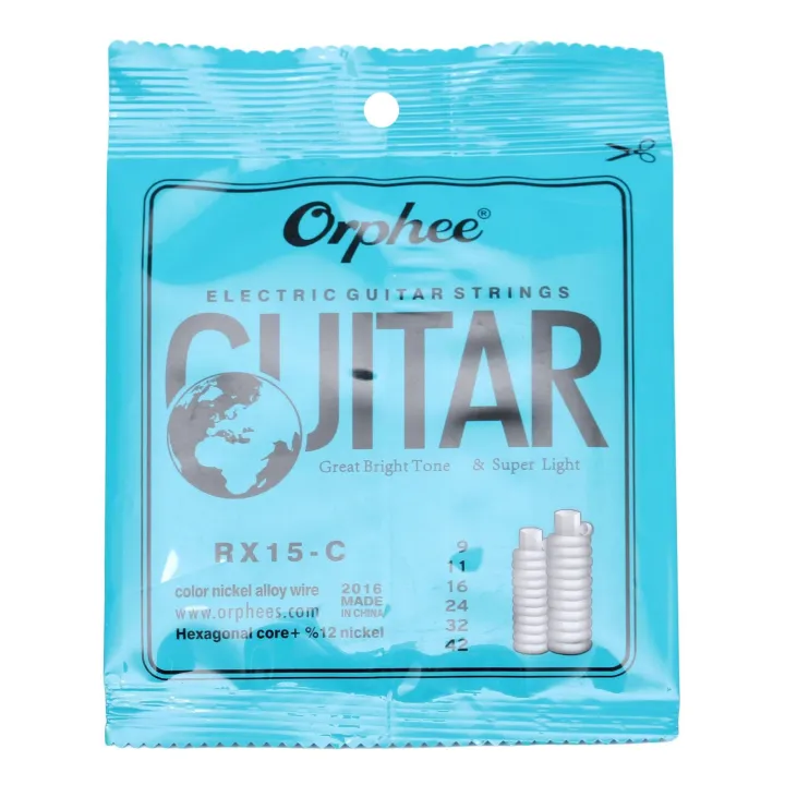 Orphee RX15-C 9 Gauze Electric Guitar String Set | Daraz.com.np