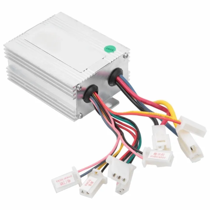 Durable 12V 500W Electric Brush Motor Controller DC Electric Vehicle ...