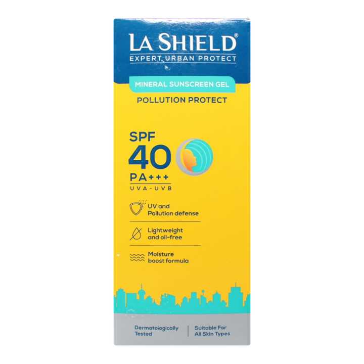 La Shield Expert Urban Protect Mineral Sunscreen Gel-SPF 50 Pa ...