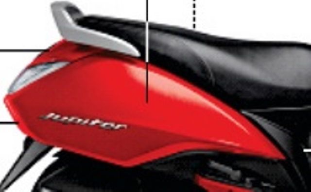 TVS Jupiter Genuine Red Side Panel Right | Daraz.com.np