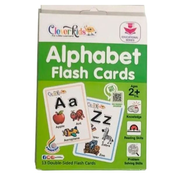 Ratna’s Clever Kids Alphabets Flash Card - Early Learning & Educational ...