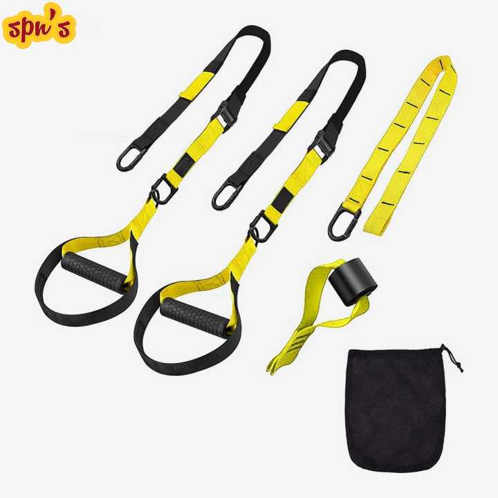 Bodyweight Resistance Training Straps, Suspension Training System, Full ...
