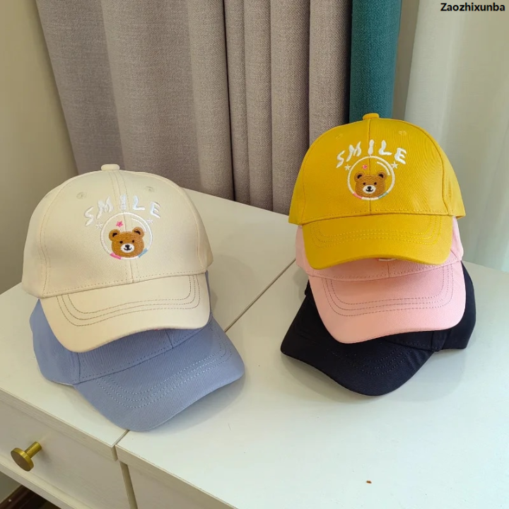 High Quality Pointed Cap Adjustment Can Korean Boy Boy Cartoon Solid ...