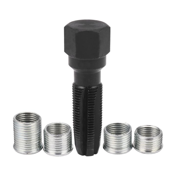 14mm Spark Plug Thread Repair Kit Rethread Tool Kit Reamer Tap M14x1.25 ...