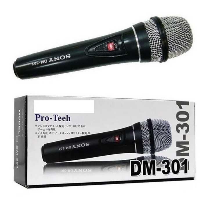 Pro-Tech DM-301 Professional Dynamic Microphone For Karaoke/Vocal | Daraz.com.np