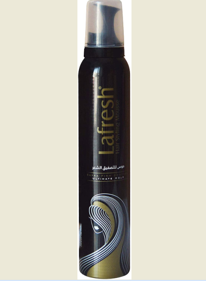 LA Fresh Styling Hair Mousse Ultimate Hold Extra Firm Look. 200ml ...
