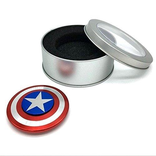 Captain America Shield Metal Hand Fidget Spinner | Daraz.com.np