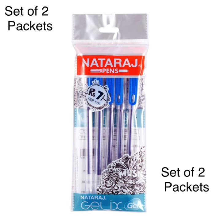 Natraj Gel Pen (Set Of 2 Packet) | Daraz.com.np