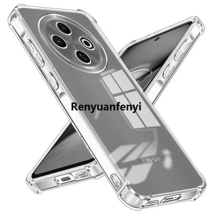 Renyuan Phone Case For Tecno Spark 30C 20 Pro Plus Shockproof Case For ...