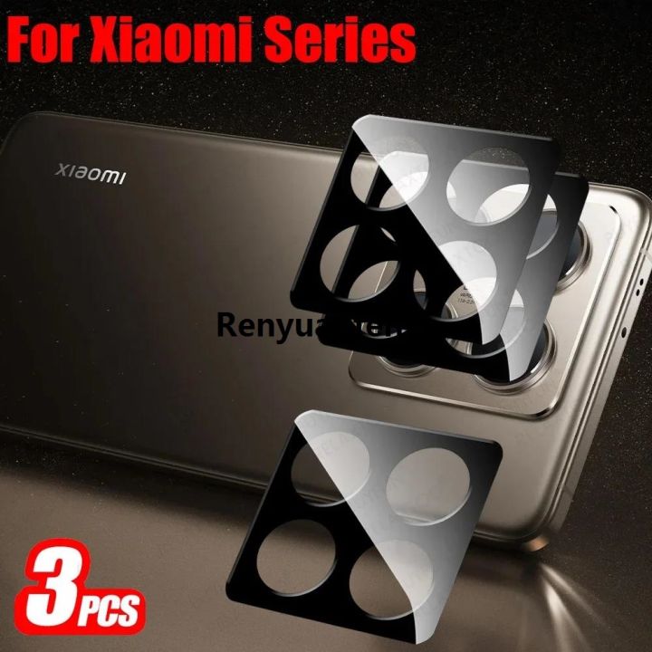 Renyuan 3Pcs 3D Camera Protector Glass for Xiaomi 14T Pro 5G Lens Glass ...