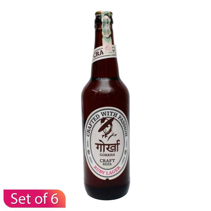 Gorkha Crafted With Passion Beer 650ml Set Of 6 | Daraz.com.np