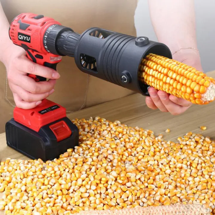 Portable Corn Thresher Accessory Fully Automatic Corn Peeling Machine ...