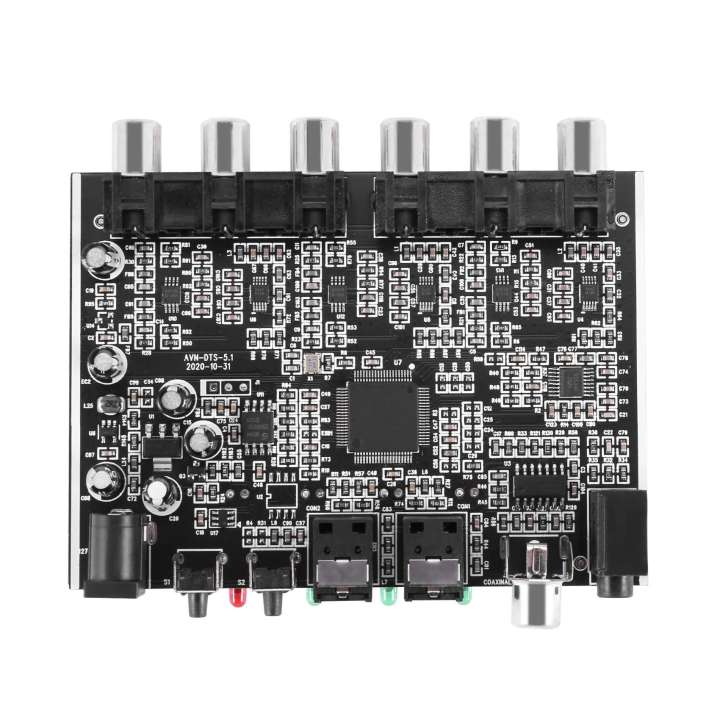 DAC Module 5.1 Channel AC-3 PCM Digital Optical DTS HiFi Stereo Audio ...